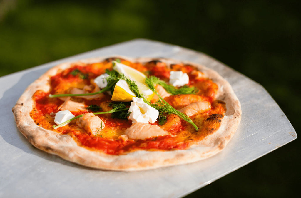 Scandinavian Salmon and Cream Cheese Pizza Recipe — Ooni UK