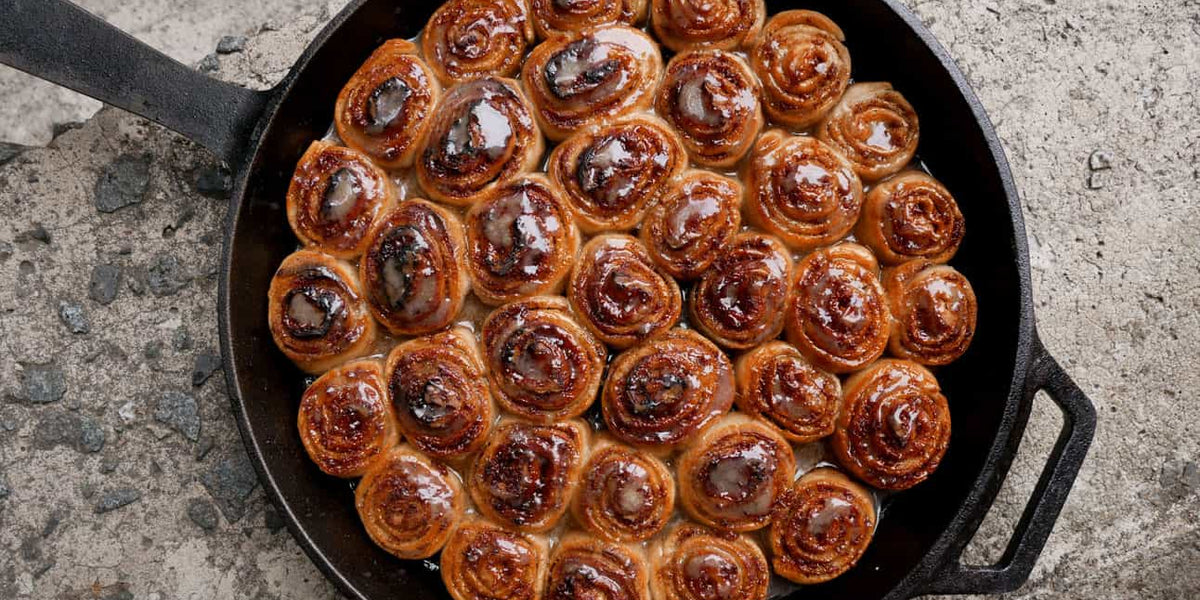 Sticky Gingerbread Rolls Recipe — Ooni United Kingdom