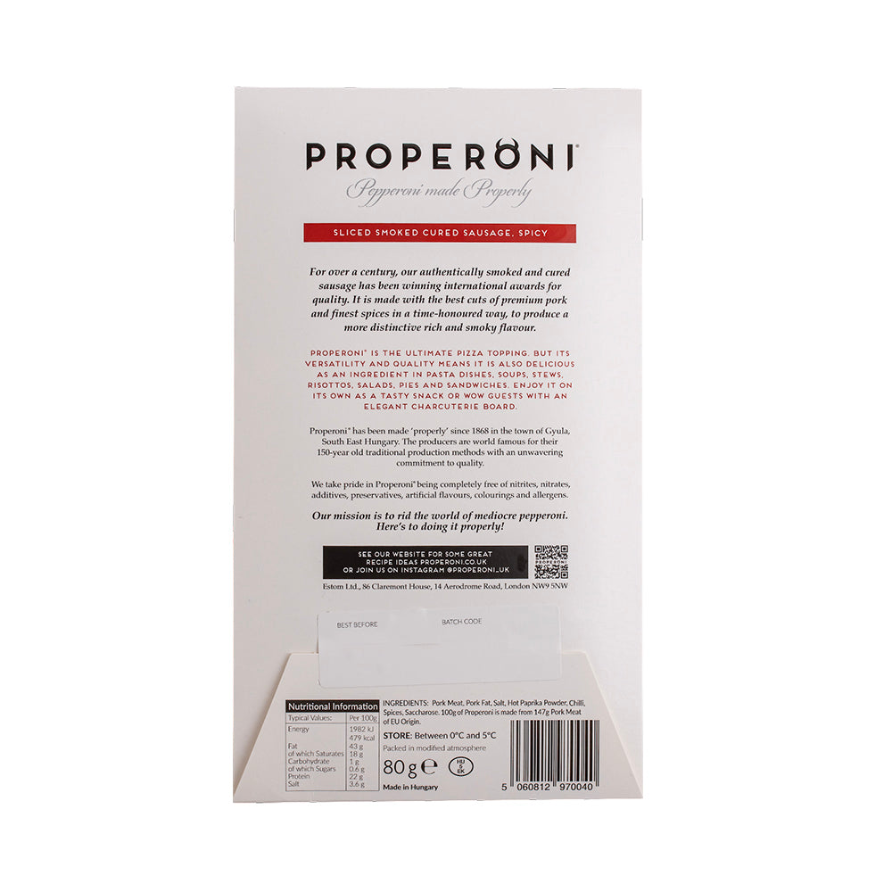 Ooni Pizza Ovens | Groceries | Properoni Pepperoni — Ooni UK